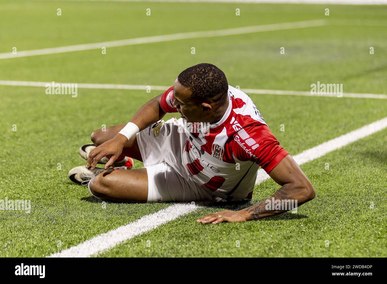 Oss, Nederland. 19th Jan, 2024. OSS, 19-01-2024, Frans Heesen Stadion, Stadium of TOP Oss, Dutch ...
