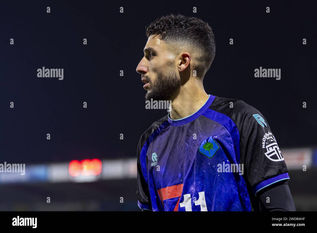 Oss, Nederland. 19th Jan, 2024. OSS, 19-01-2024, Frans Heesen Stadion, Stadium of TOP Oss, Dutch ...