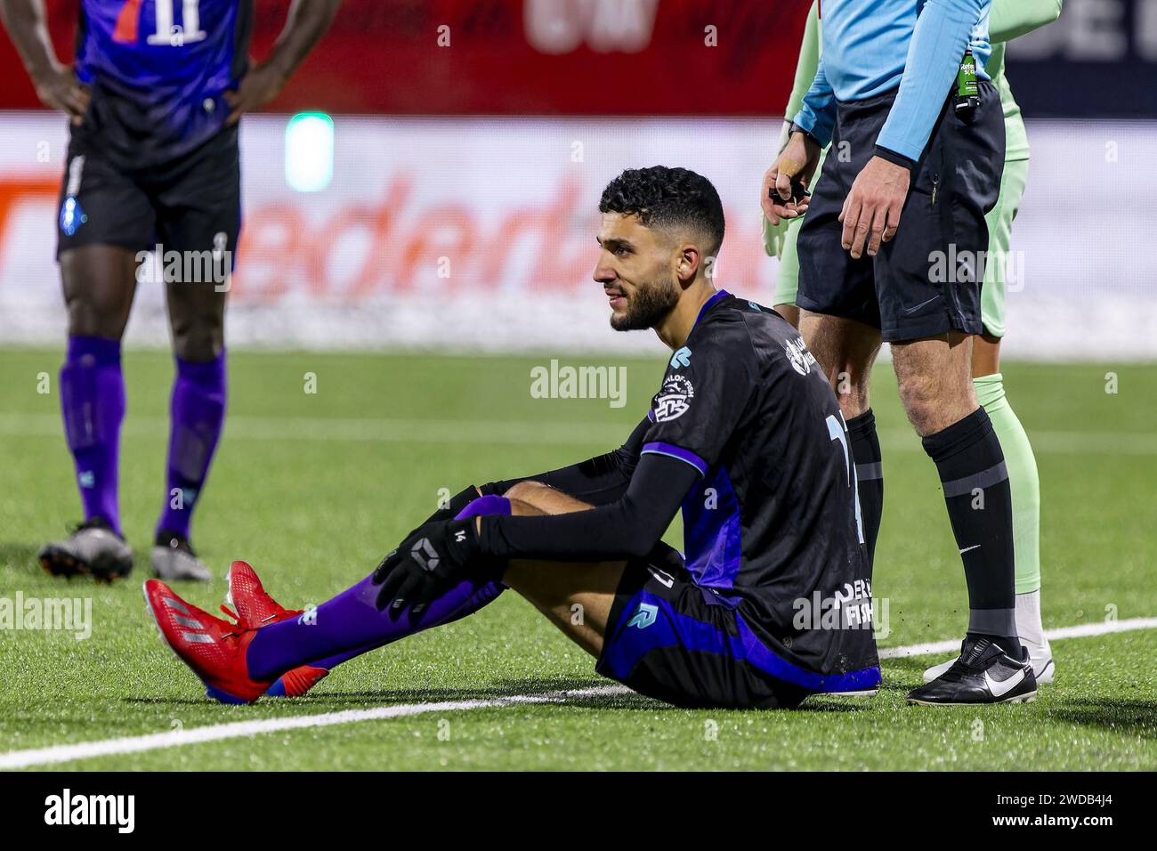 Oss, Nederland. 19th Jan, 2024. OSS, 19-01-2024, Frans Heesen Stadion, Stadium of TOP Oss, Dutch ...