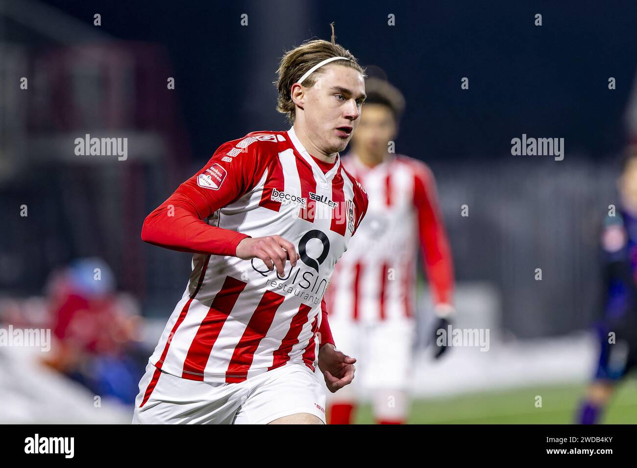 Oss, Nederland. 19th Jan, 2024. OSS, 19-01-2024, Frans Heesen Stadion, Stadium of TOP Oss, Dutch ...