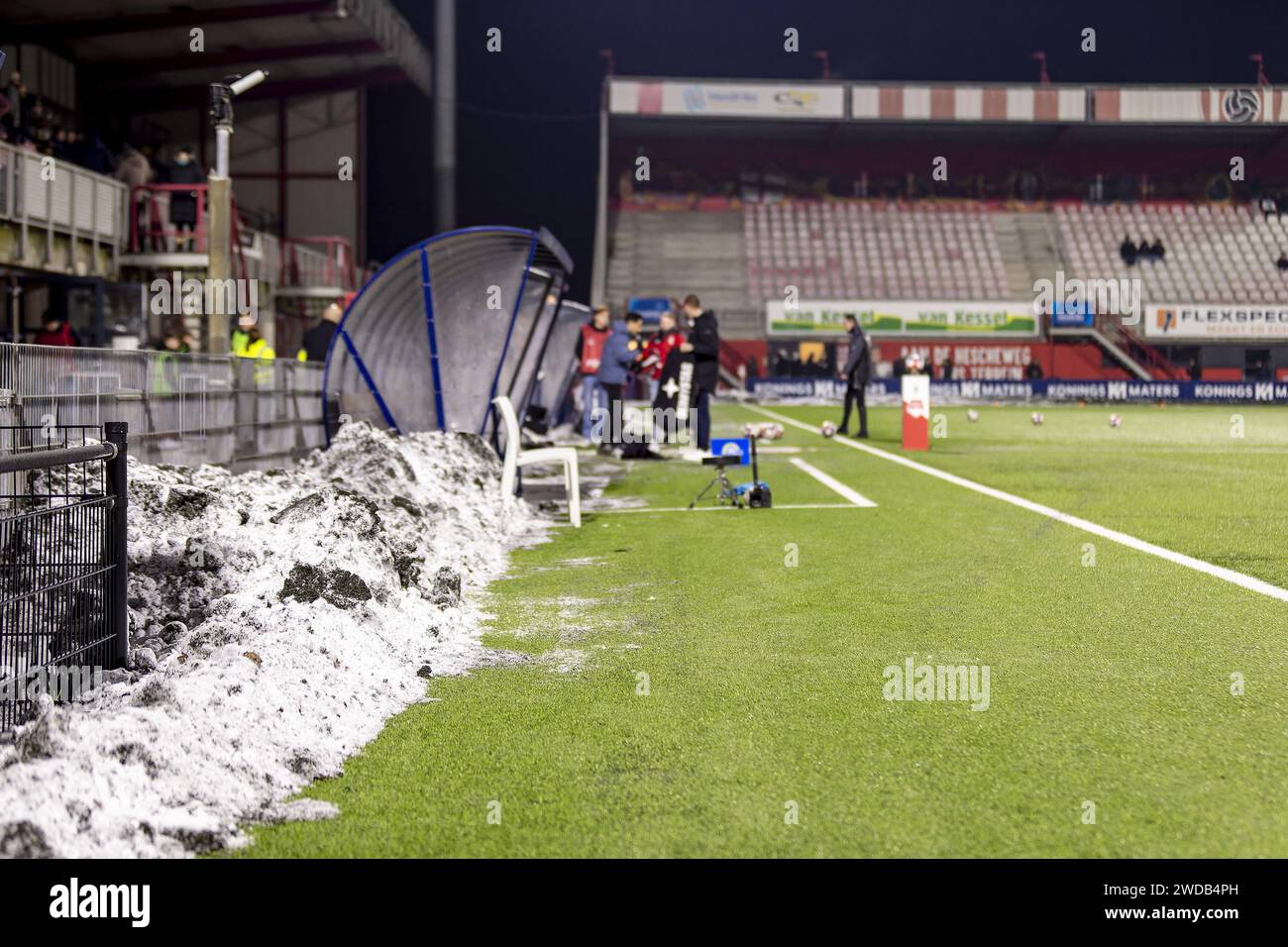 Oss, Nederland. 19th Jan, 2024. OSS, 19-01-2024, Frans Heesen Stadion ...