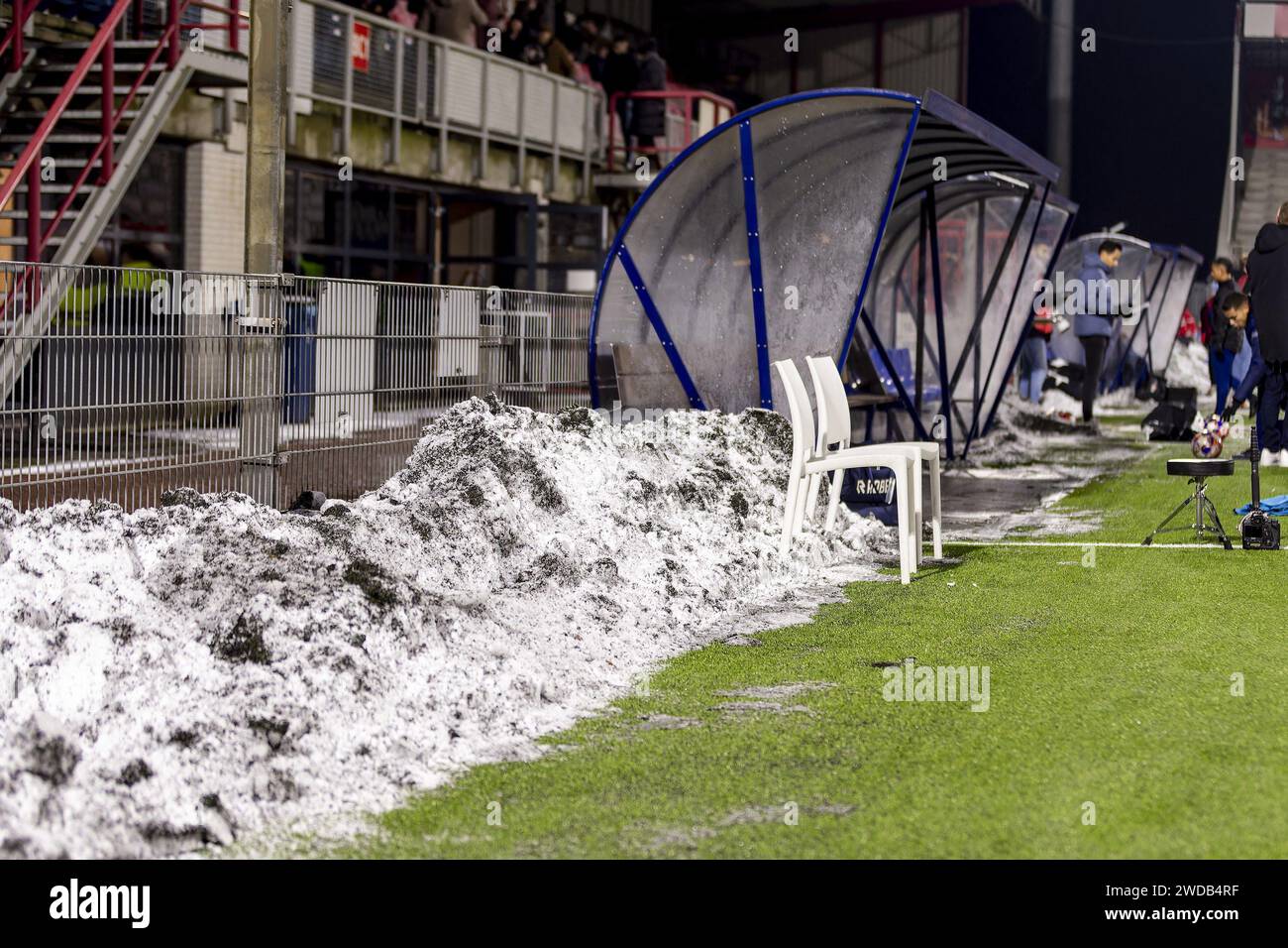 Oss, Nederland. 19th Jan, 2024. OSS, 19-01-2024, Frans Heesen Stadion ...