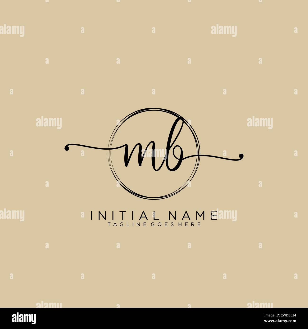 Initial mb hi-res stock photography and images - Alamy