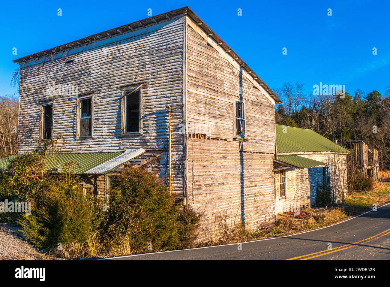 Vintage architecture in Bulls Gap Tennessee Stock Photo - Alamy