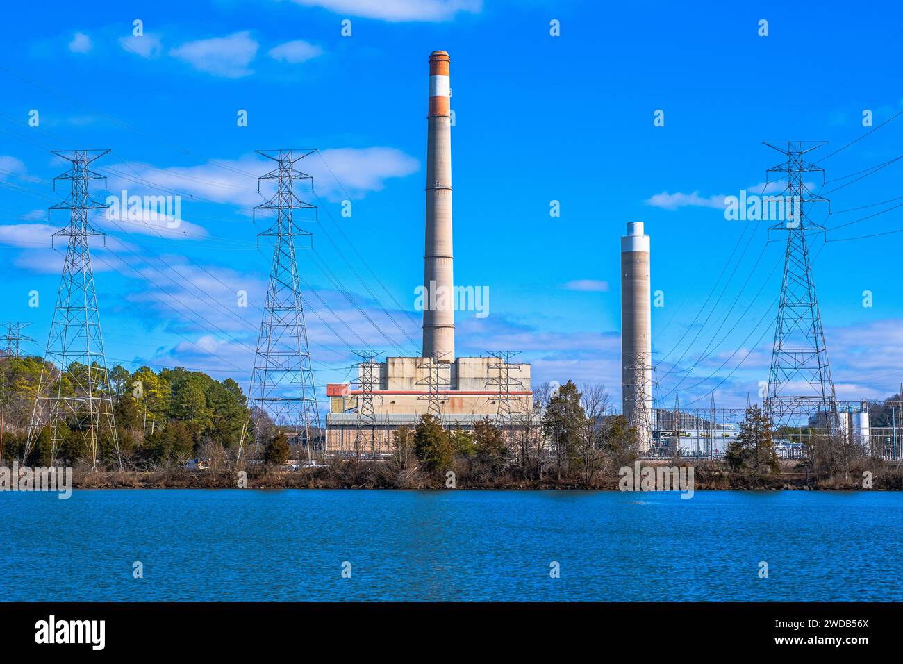 TVA Bull Run Fossil Plant in Oak Ridge Tennessee Stock Photo - Alamy