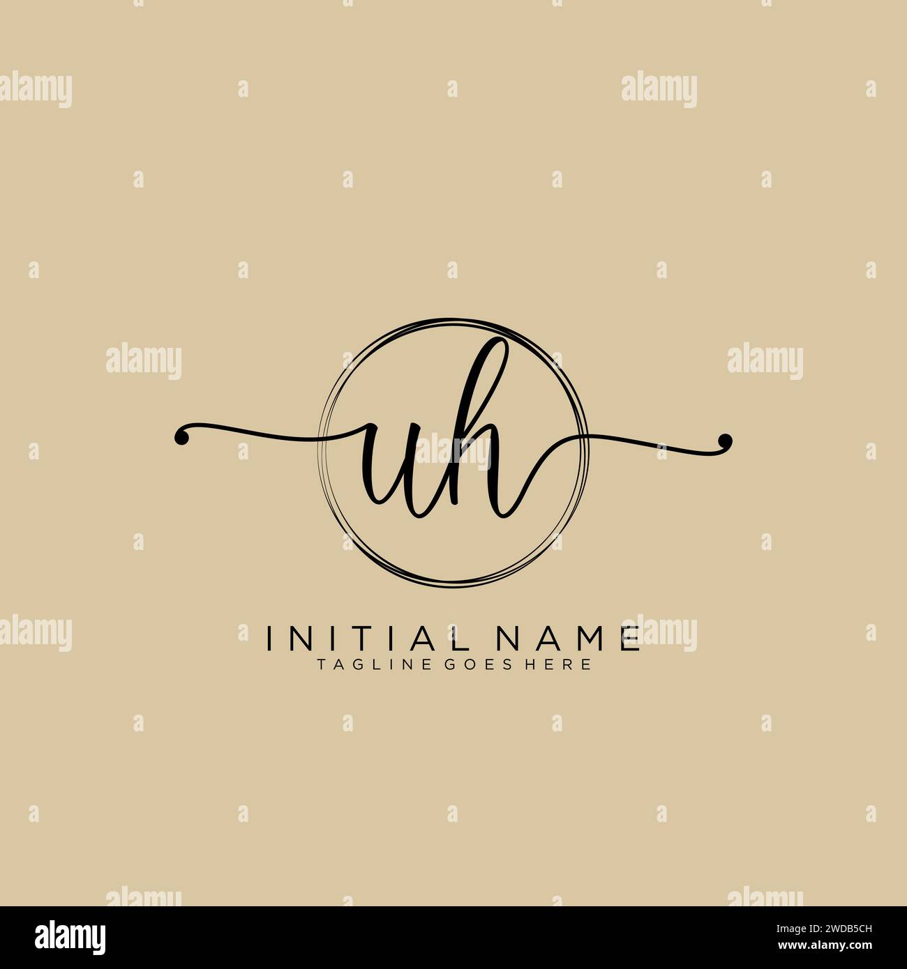 Initial uh hi-res stock photography and images - Alamy