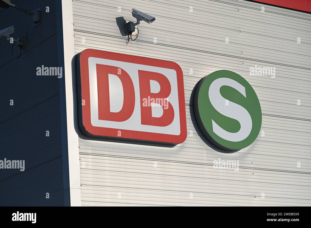 Cologne, Germany. 19th Jan, 2024. Logo, DB Deutsche Bahn and S Bahn ...