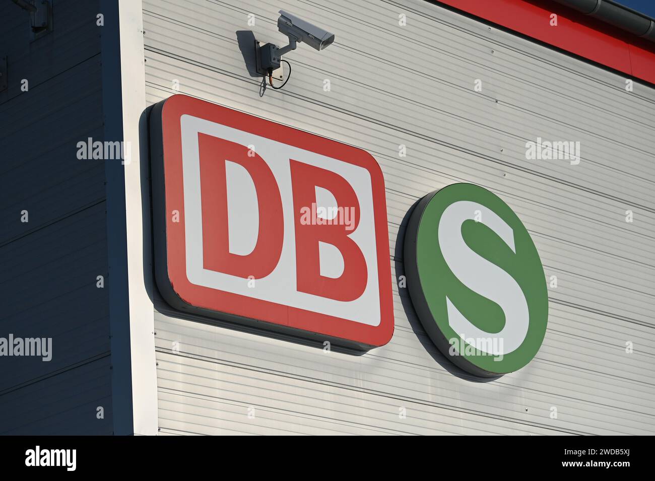 Cologne, Germany. 19th Jan, 2024. Logo, DB Deutsche Bahn and S Bahn ...