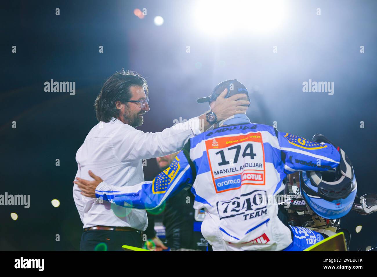 Andujar Manuel (arg), 7240 Team / Drag'On Rally Service, Yamaha, Motul ...