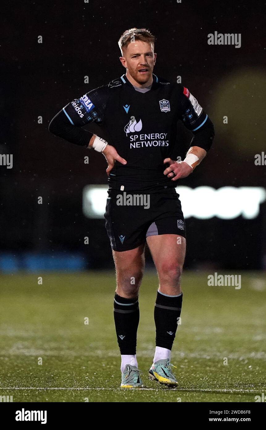 Glasgow Warriors' Kyle Steyn during the Investec Champions Cup match at ...