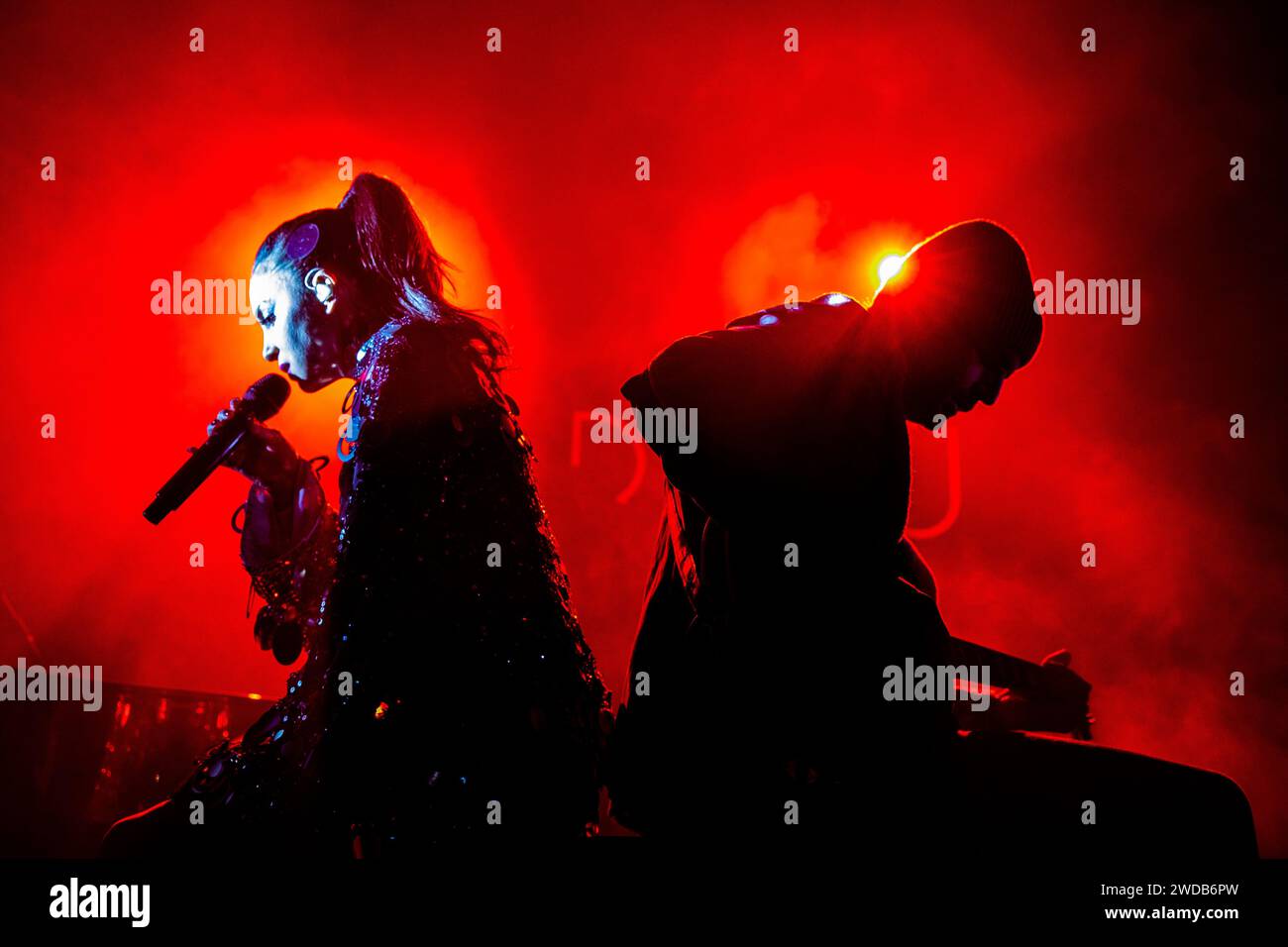 GRONINGEN - The Dutch singer and pianist Karsu during a performance at ...