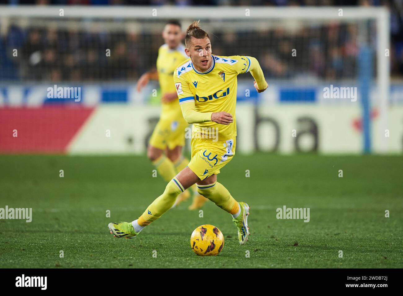 Ivan Alejo of Cadiz CF in action during the LaLiga EA Sports match ...