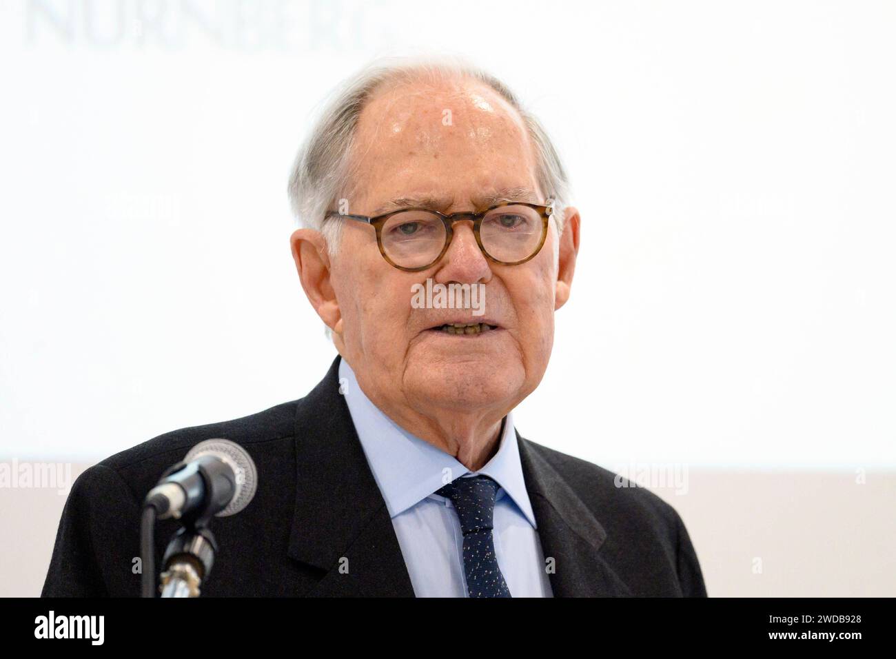 Unternehmer Roland Berger beim 10-jährigen Jubiläum der Profilklassen ...