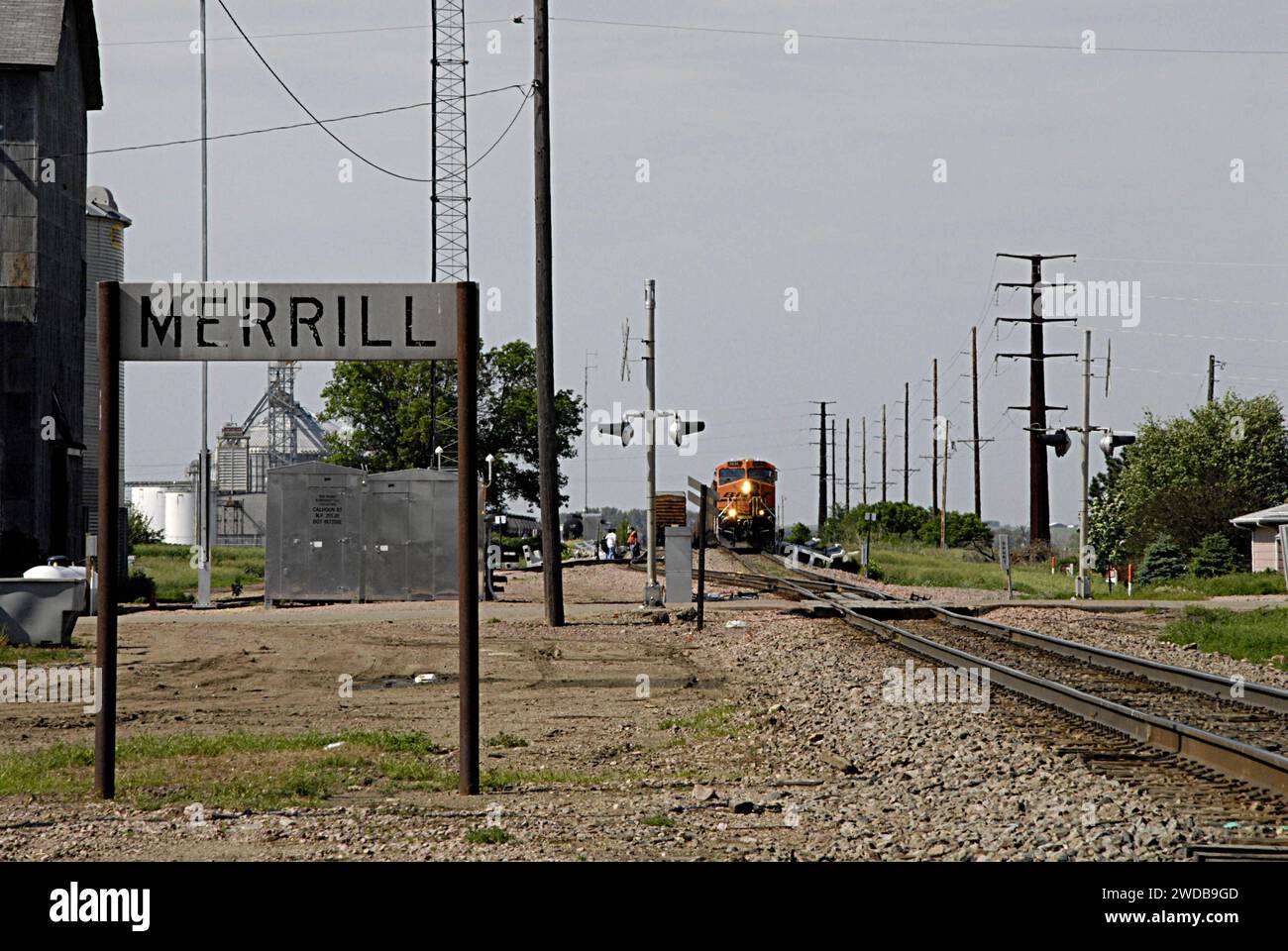 MERRILL/PLYMOUTH COUNTY/IOWA /USA- Life in and surroundidng Merril USA ...