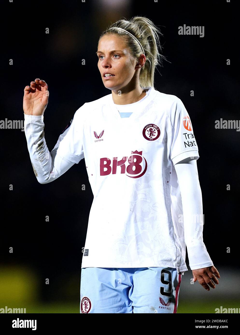 Aston Villa's Rachel Daly during the Barclays Women's Super League ...