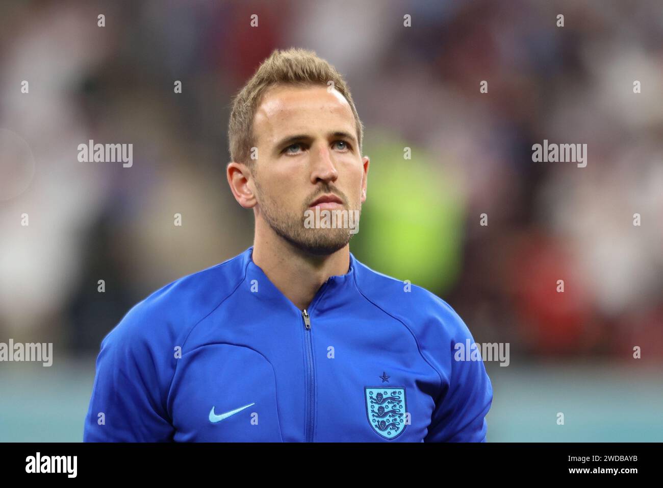 Qatar, Qatar. 25th Nov, 2022. Harry Kane of England seen in action during the FIFA World Cup ...