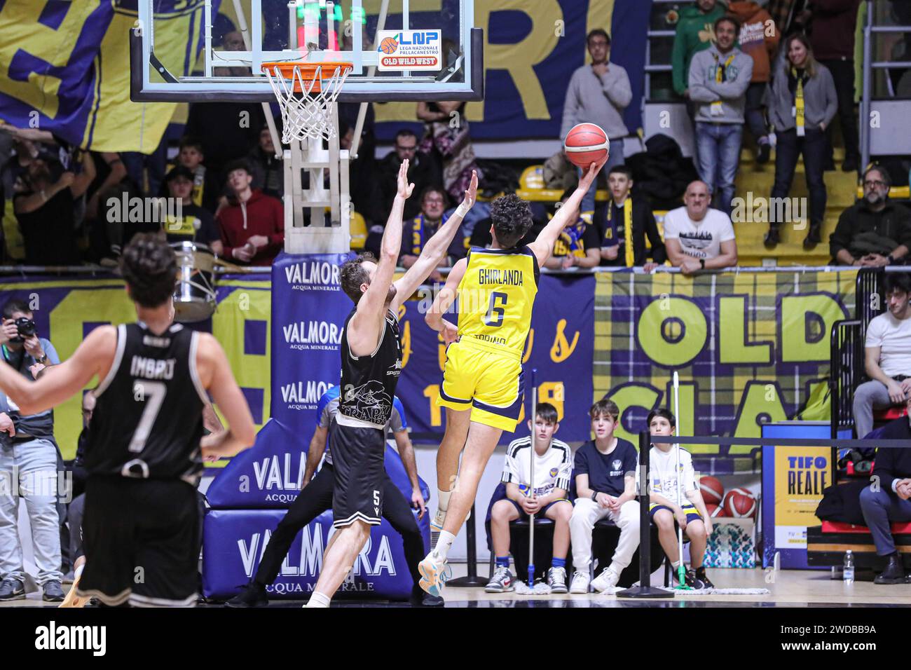 Turin, Italy. 19th Jan, 2024. # 6 Matteo Ghirlanda (Reale Mutua Basket ...