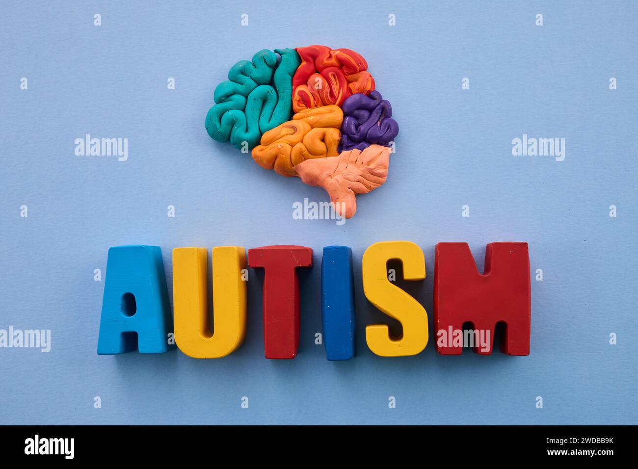 Mental health support and autistic brain and autism disorder symptoms ...