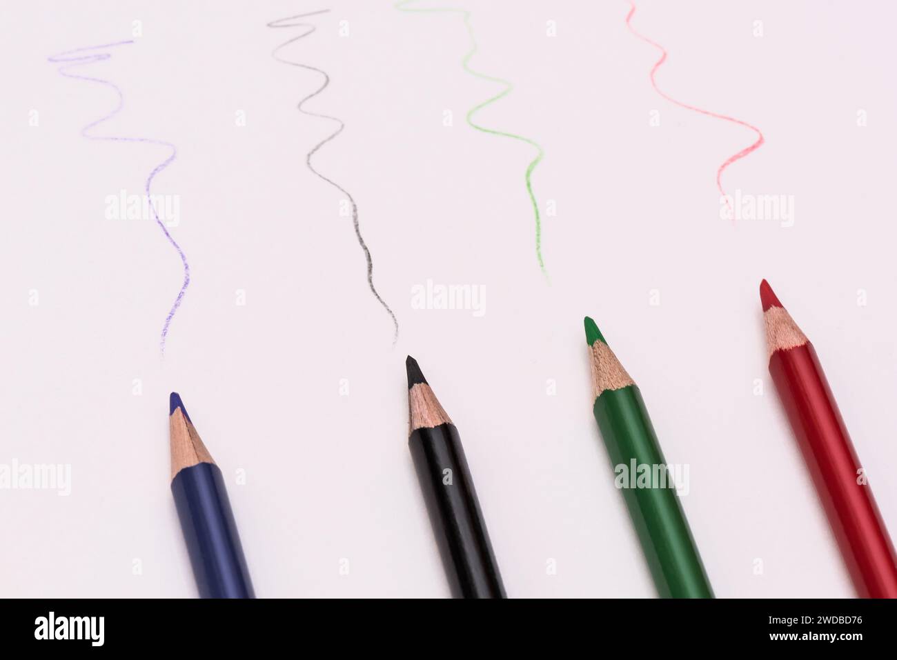 Colorful pencil sketch hi-res stock photography and images - Alamy