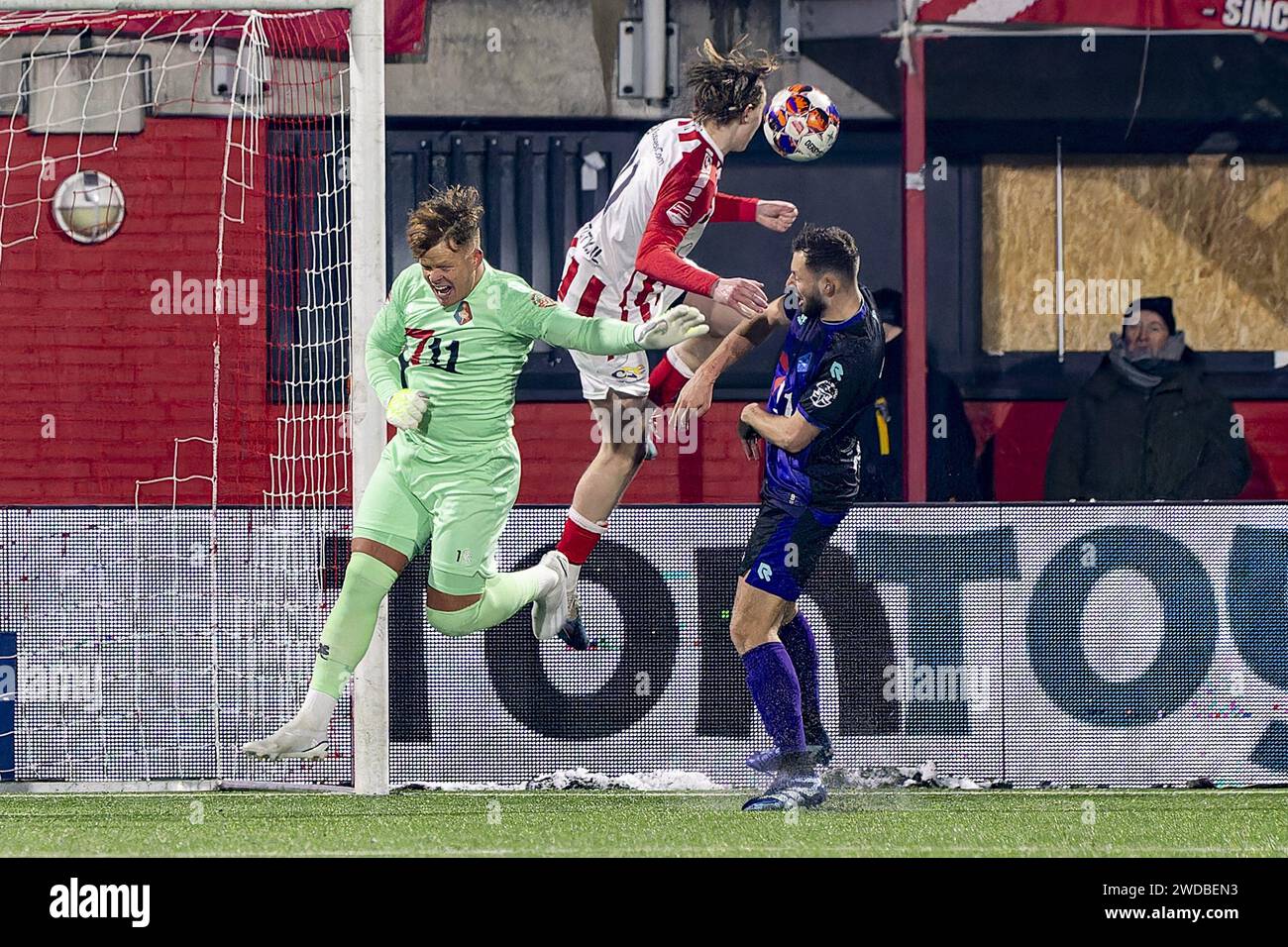 Oss, Nederland. 19th Jan, 2024. OSS, 19-01-2024, Frans Heesen Stadion ...