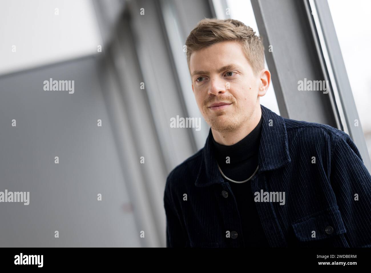 Munich, Germany. 19th Jan, 2024. Ferdinand Hofer, actor, recorded at ...