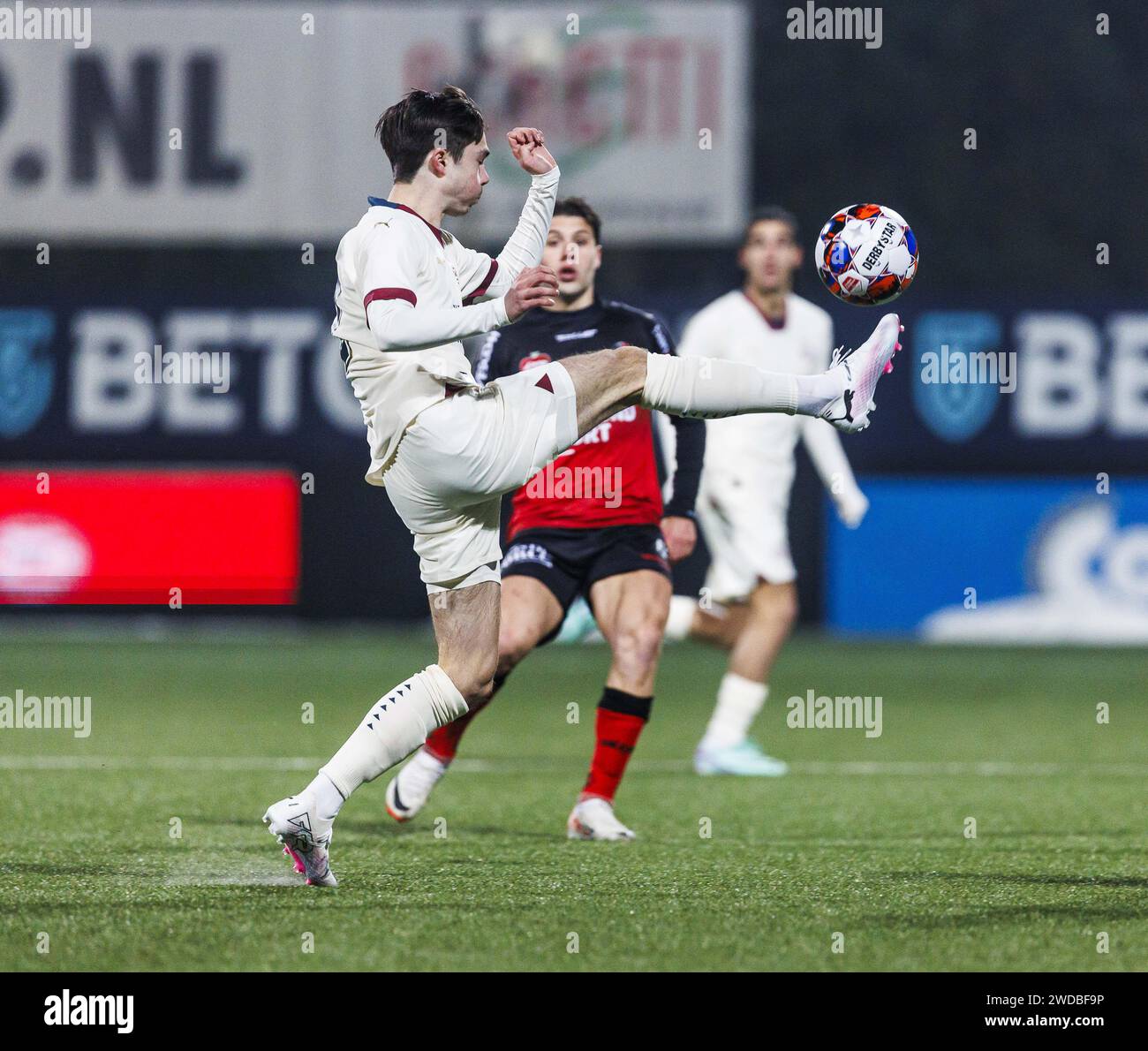 Helmond, Netherlands. 19th Jan, 2024. HELMOND, Helmond Sport - Jong PSV ...
