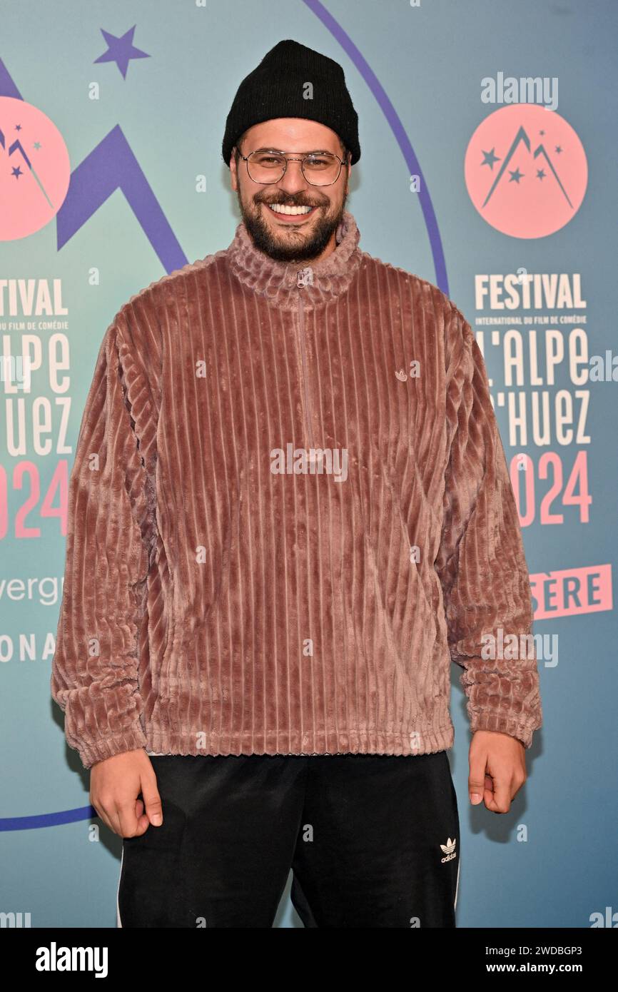 Hakim Jemili attending the screening of the movie 14 Jours Pour Aller ...