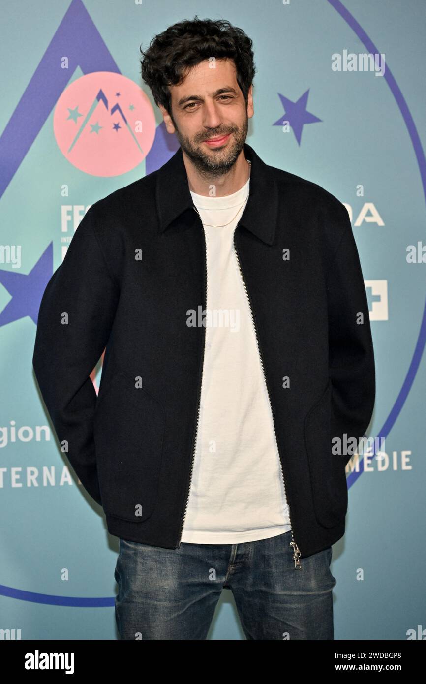 Max Boublil attending the screening of the movie 14 Jours Pour Aller ...