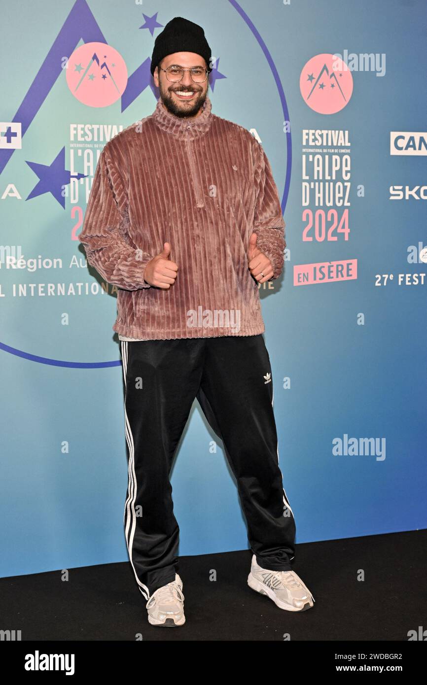 Hakim Jemili attending the screening of the movie 14 Jours Pour Aller ...