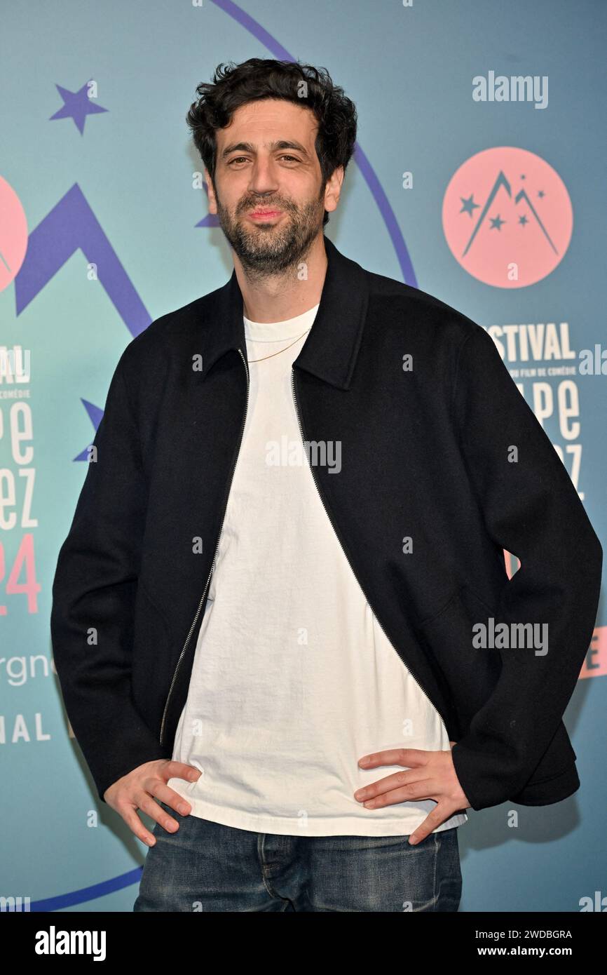 Max Boublil attending the screening of the movie 14 Jours Pour Aller ...