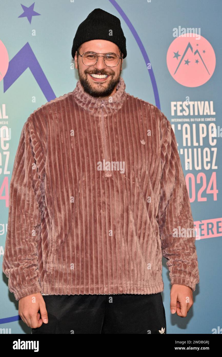 Hakim Jemili attending the screening of the movie 14 Jours Pour Aller ...