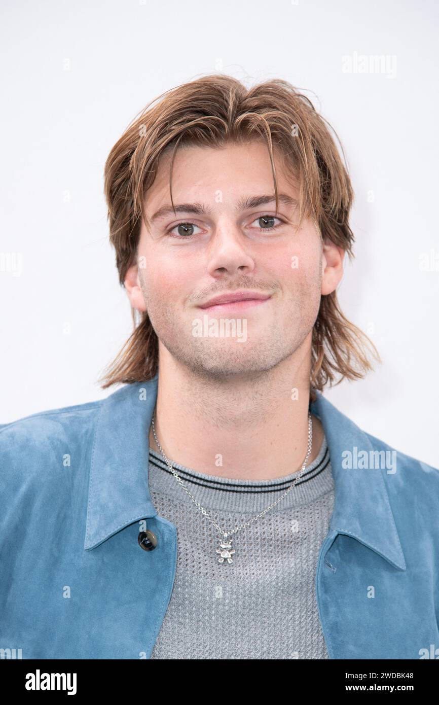 Paris, France. 19th Jan, 2024. Ruel attending the Paul Smith Menswear ...