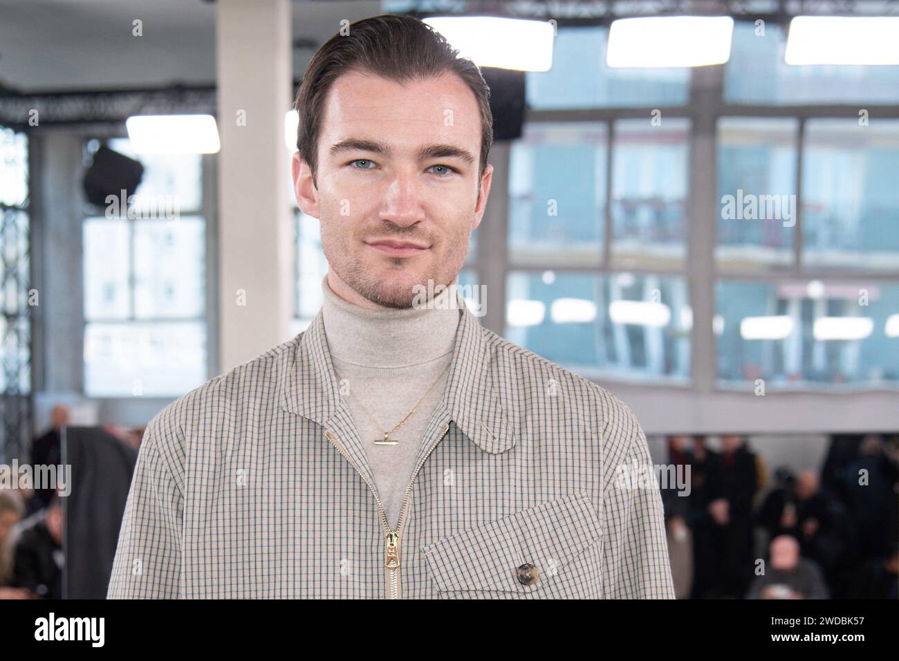 Paris, France. 19th Jan, 2024. Brett Staniland attending the Paul Smith ...