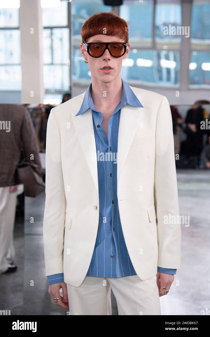 Paris, France. 19th Jan, 2024. Pierre Painchaud attending the Paul ...