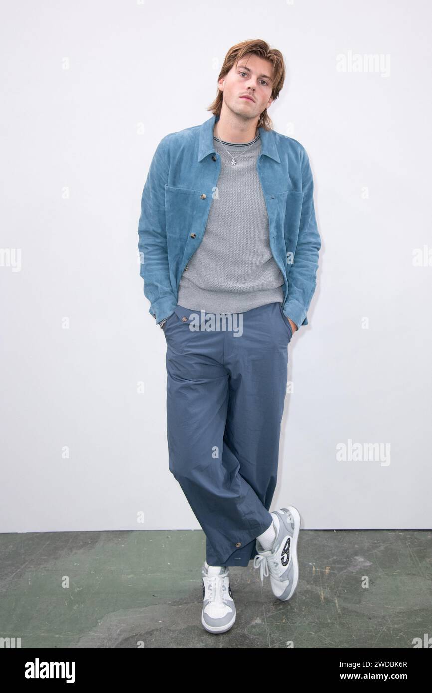 Paris, France. 19th Jan, 2024. Ruel attending the Paul Smith Menswear ...