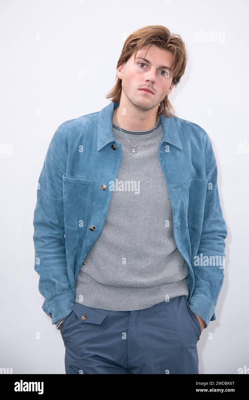 Paris, France. 19th Jan, 2024. Ruel attending the Paul Smith Menswear ...