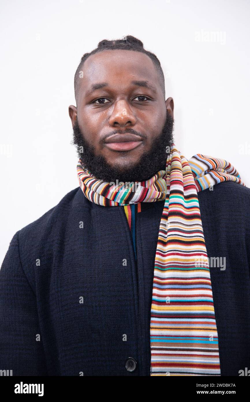 Paris, France. 19th Jan, 2024. Jesse Luketa attending the Paul Smith ...