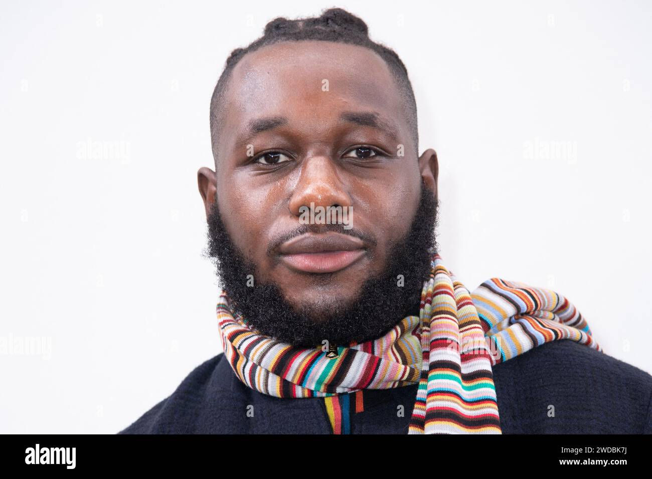 Paris, France. 19th Jan, 2024. Jesse Luketa attending the Paul Smith ...