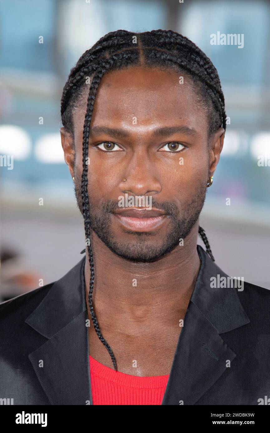 Paris, France. 19th Jan, 2024. Sadiq Desh attending the Paul Smith ...