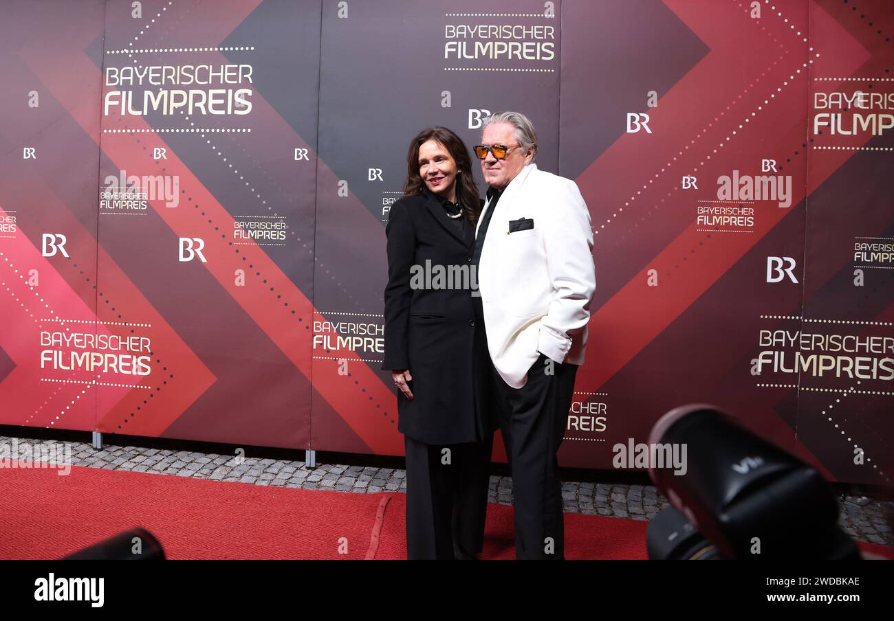 Munich, Germany. 19th Jan, 2024. Bavarian Film Award ceremony: Actor ...