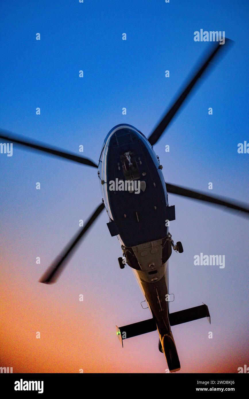 Penn State, Life Lion, medivac emergency rescue helicopter Stock Photo ...