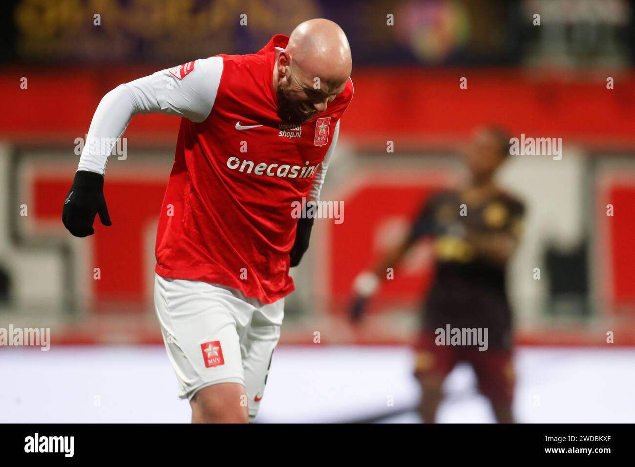 MAASTRICHT, NETHERLANDS - JANUARY 19: Bryan Smeets of MVV Maastricht ...