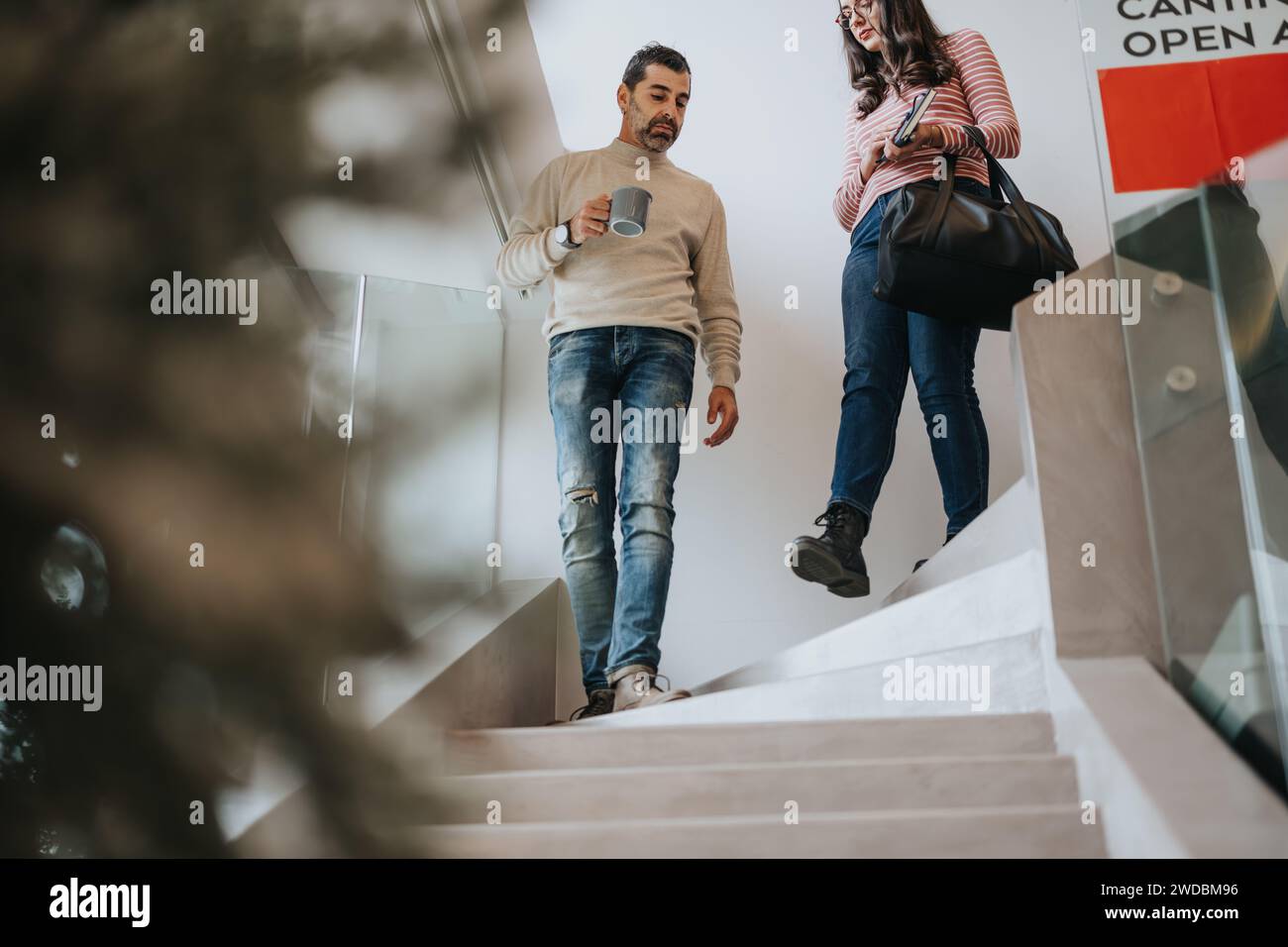 Staircase in natural setting hi-res stock photography and images - Alamy