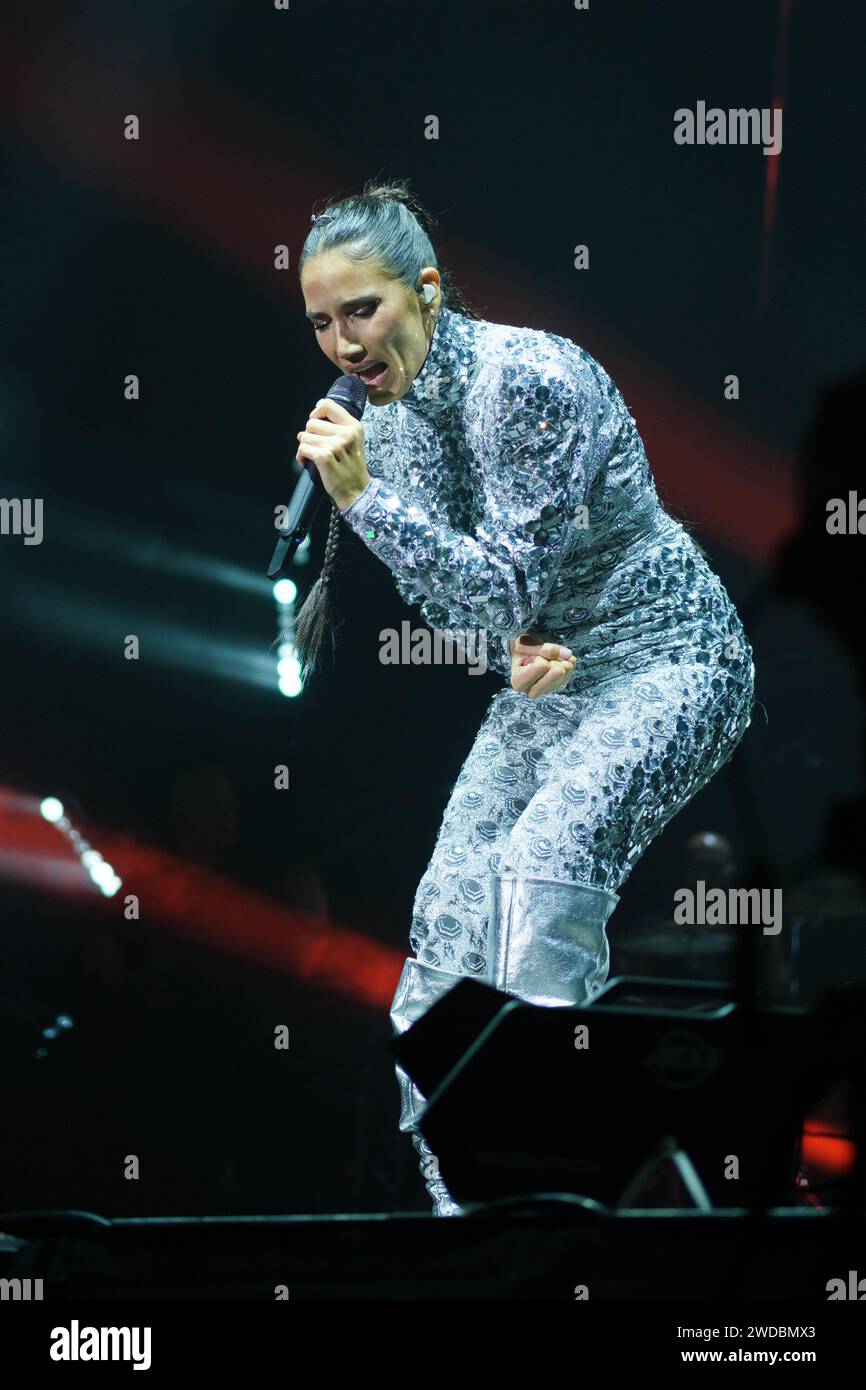The singer India Martinez during a performance at the INVERFEST WiZink ...