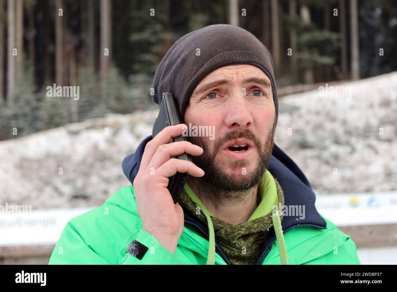 Hinterzarten, Deutschland. 19th Jan, 2024. Meinrad Hofmeier (1 ...