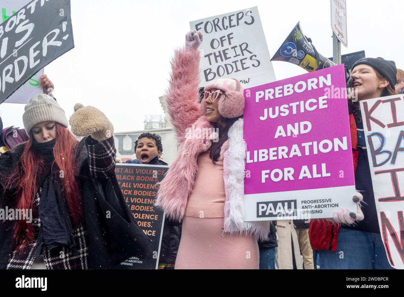 Washington, District Of Columbia, USA. 19th Jan, 2024. The March for ...