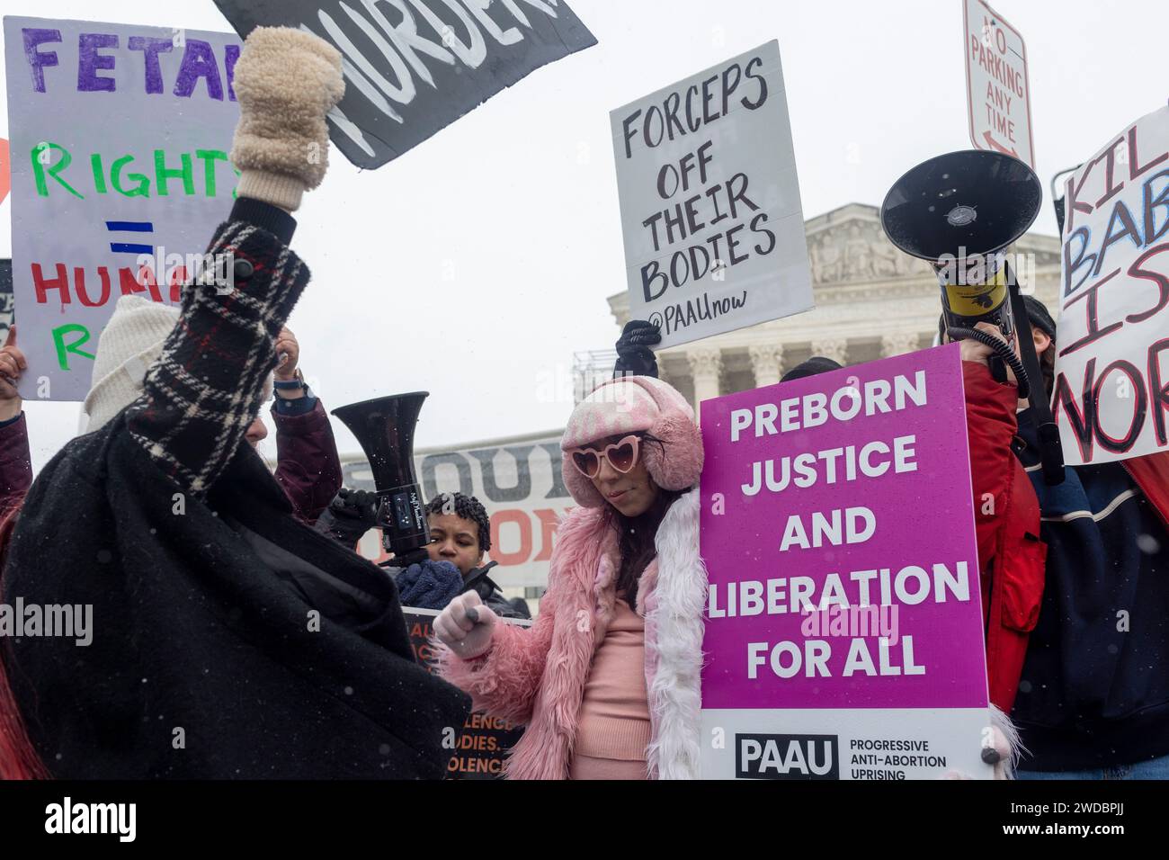 Washington, District Of Columbia, USA. 19th Jan, 2024. The March for ...