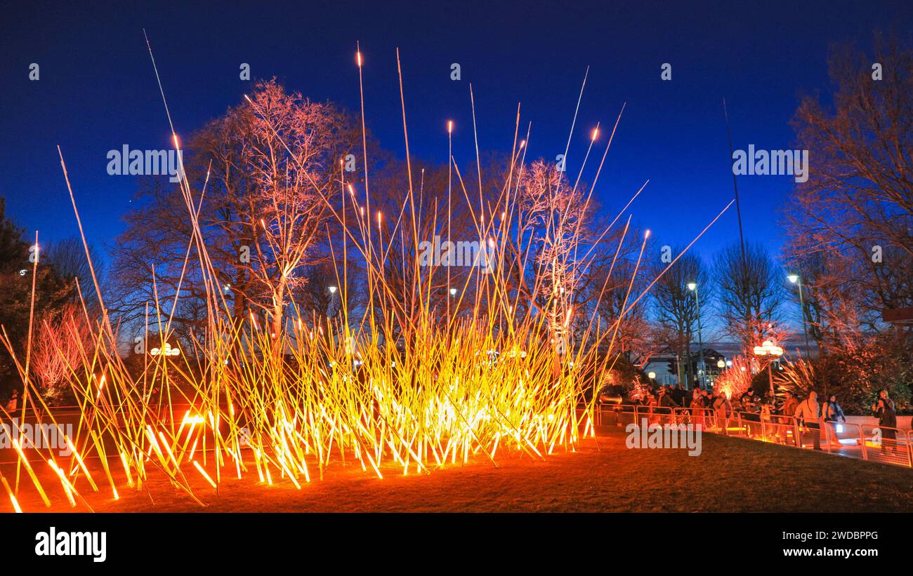 London, UK. 19th Jan, 2024. 'Sign' by Vendel & De Wolf (Netherlands ...