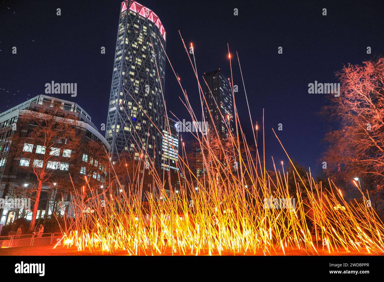London, UK. 19th Jan, 2024. 'Sign' by Vendel & De Wolf (Netherlands ...