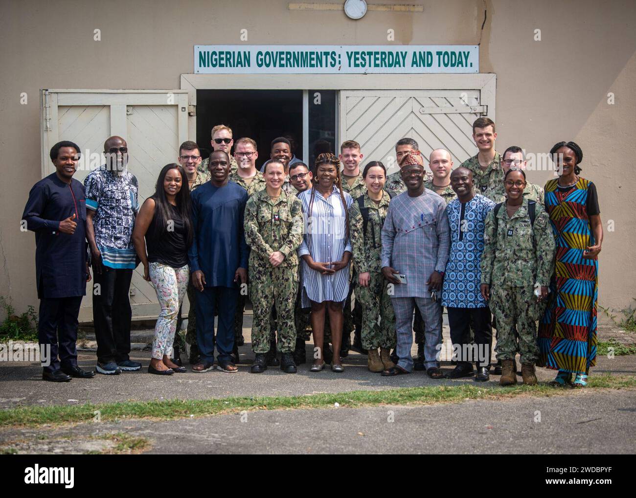 NAVEUR-NAVAF Band visits Nigerian National Museum and University of ...